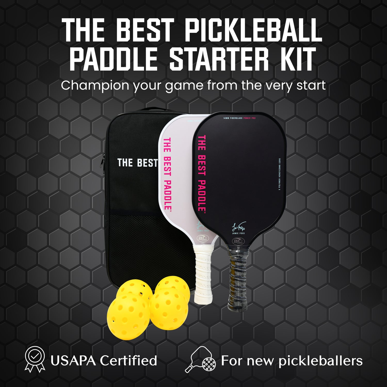 The Best Pickleball Paddle Starter Kit – THE BEST PADDLE