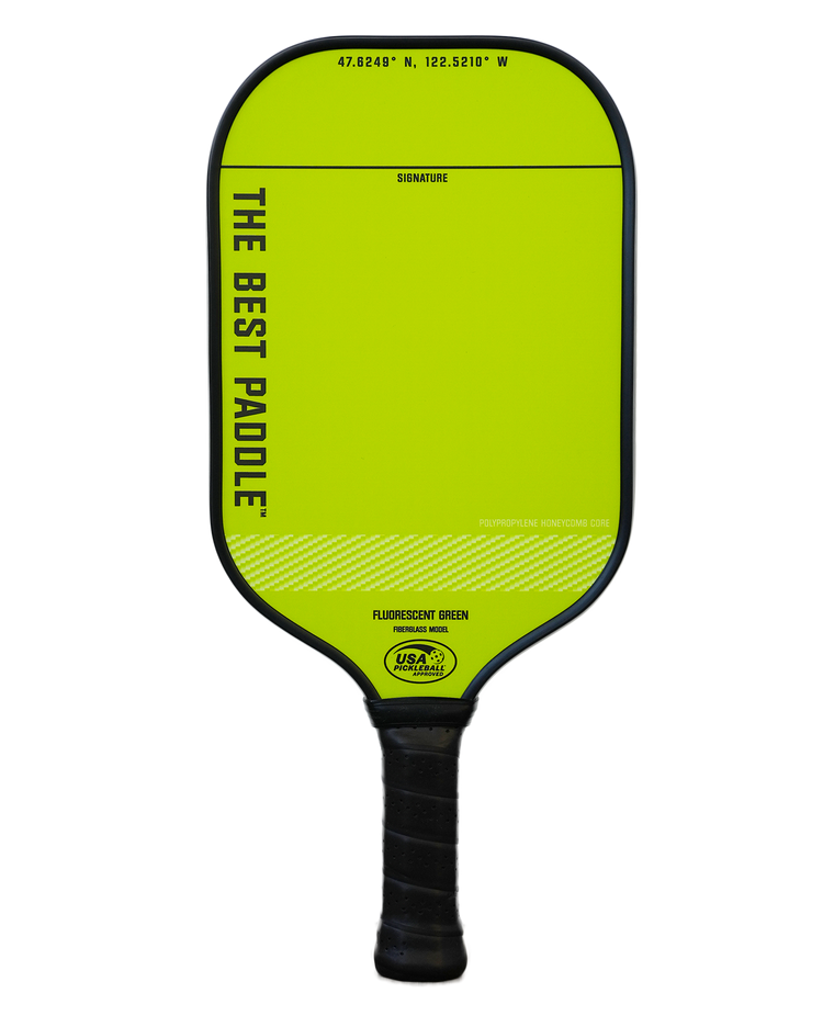 Fiberglass Model- Fluorescent Green – THE BEST PADDLE
